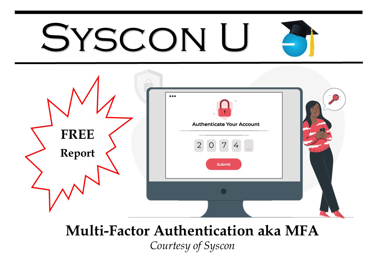Free Multi-Factor Authentication Report | Syscon